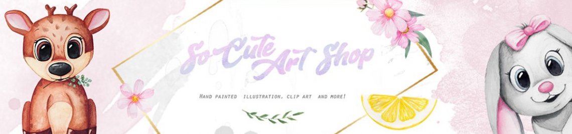 So Cute Art Shop | Design Bundles