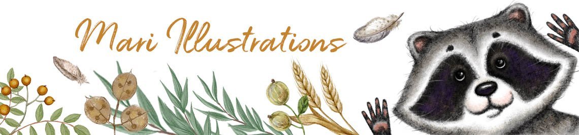 Mari Illustrations | Design Bundles