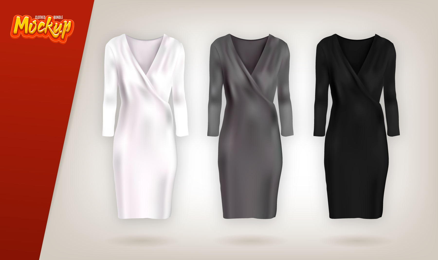 Vector clothes Mockup bundle