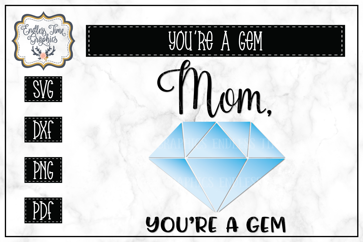 Mother's Day - Mom You're a Gem
