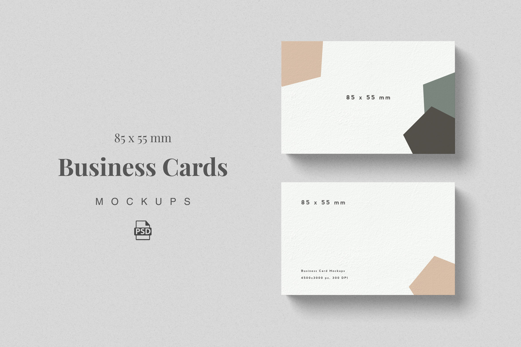 Business Card Mockup Kit
