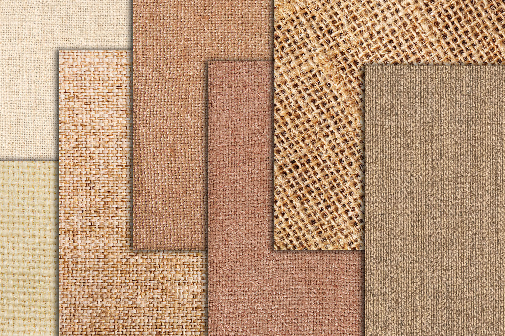 Burlap digital paper, BURLAP PAPER, Craft paper A4 papers