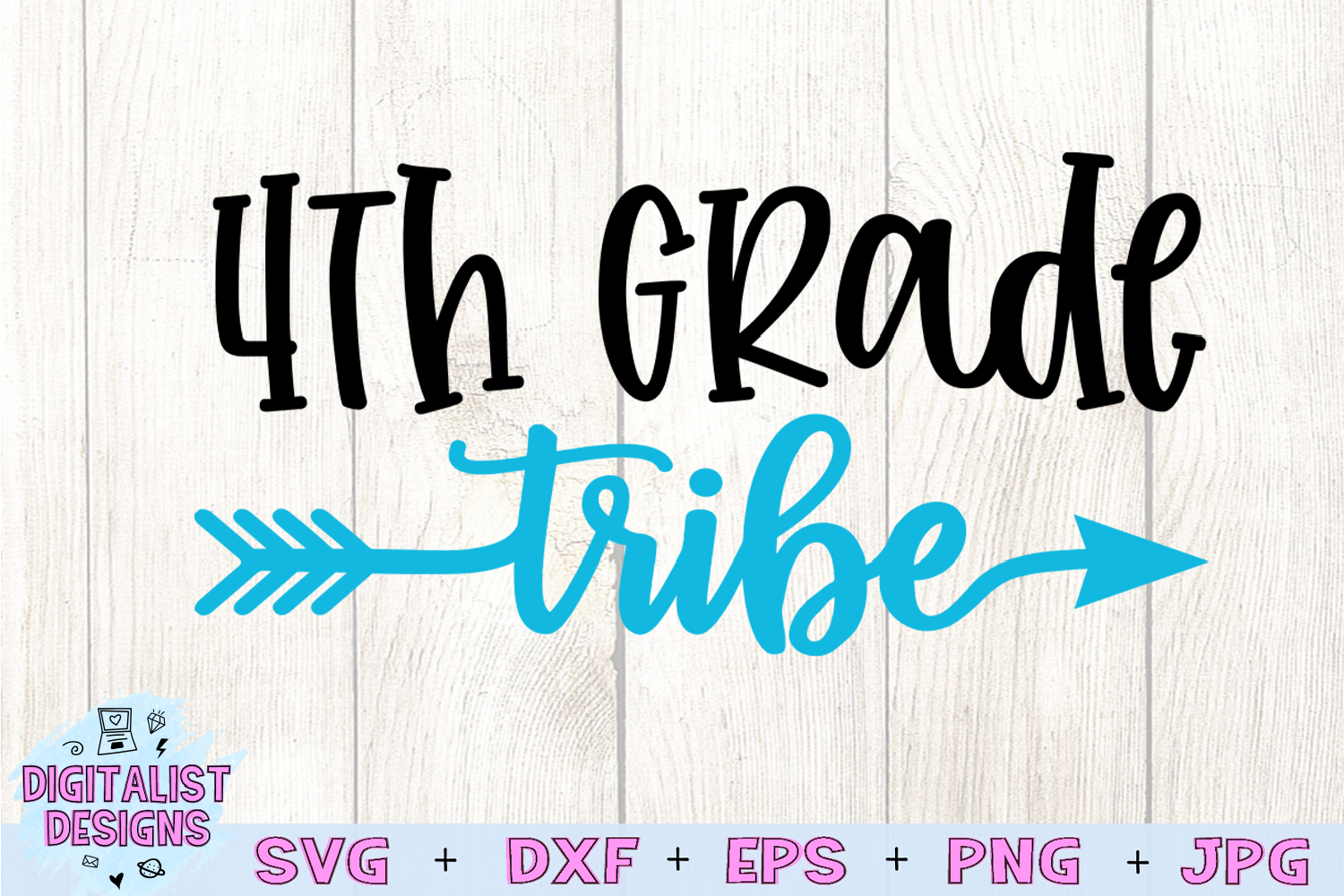 4th Grade Tribe SVG, Fourth Grade Svg, Tribe SVG