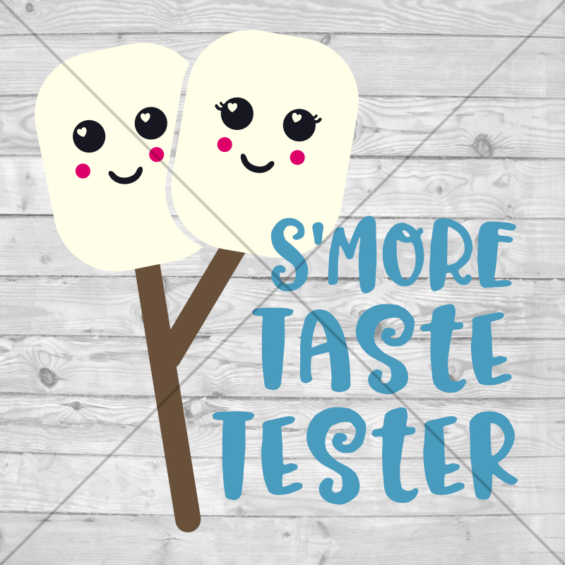 Smore Taste Tester SVG Cut File