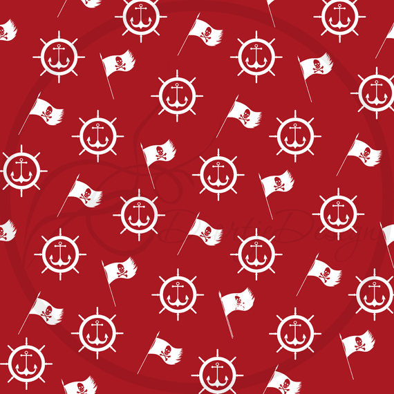 PIRATE Digital Paper, Pirates Printable Pattern (42151) | Backgrounds ...