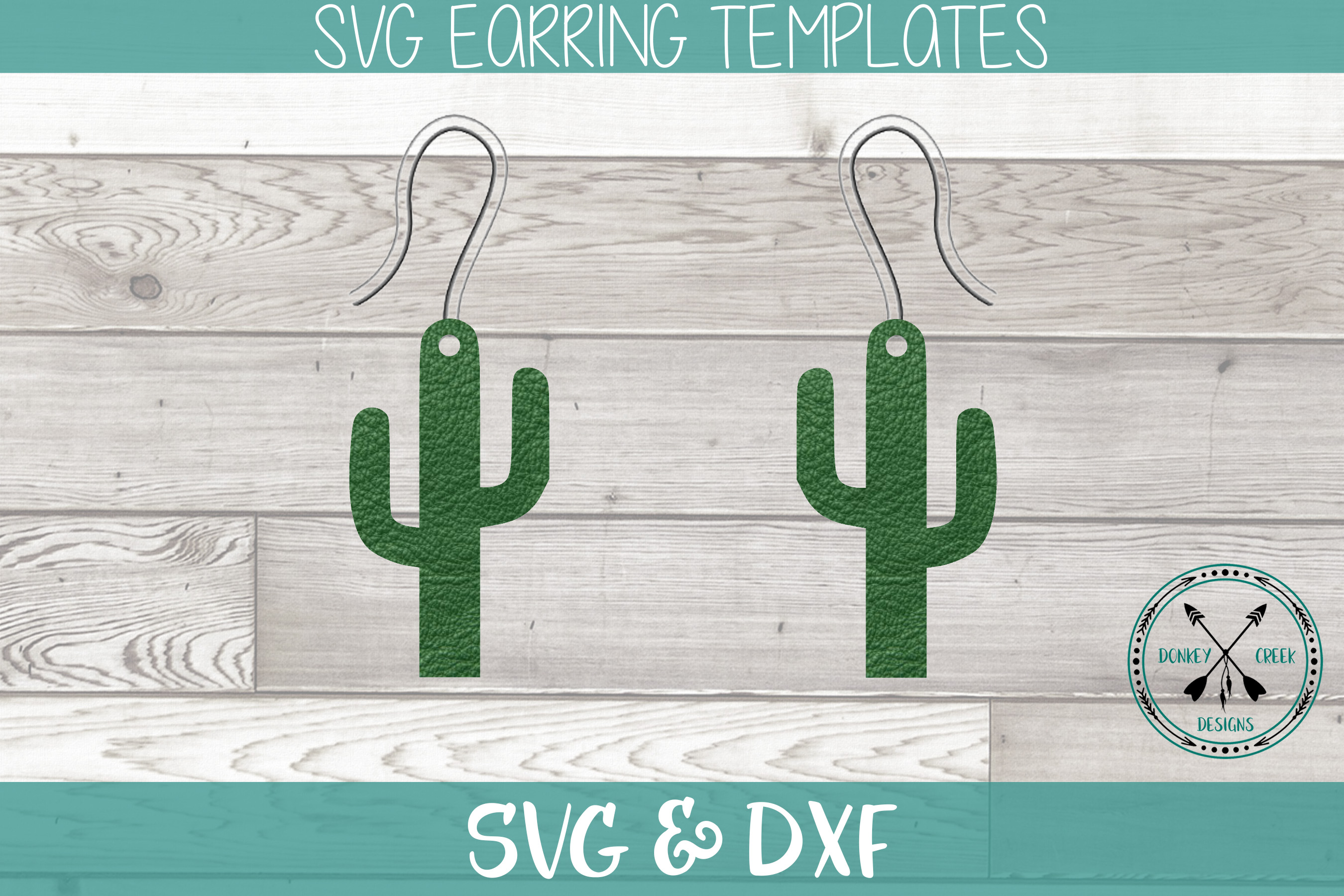 Western Earring SVG for Faux Leather Sheets (302306) | Cut Files ...