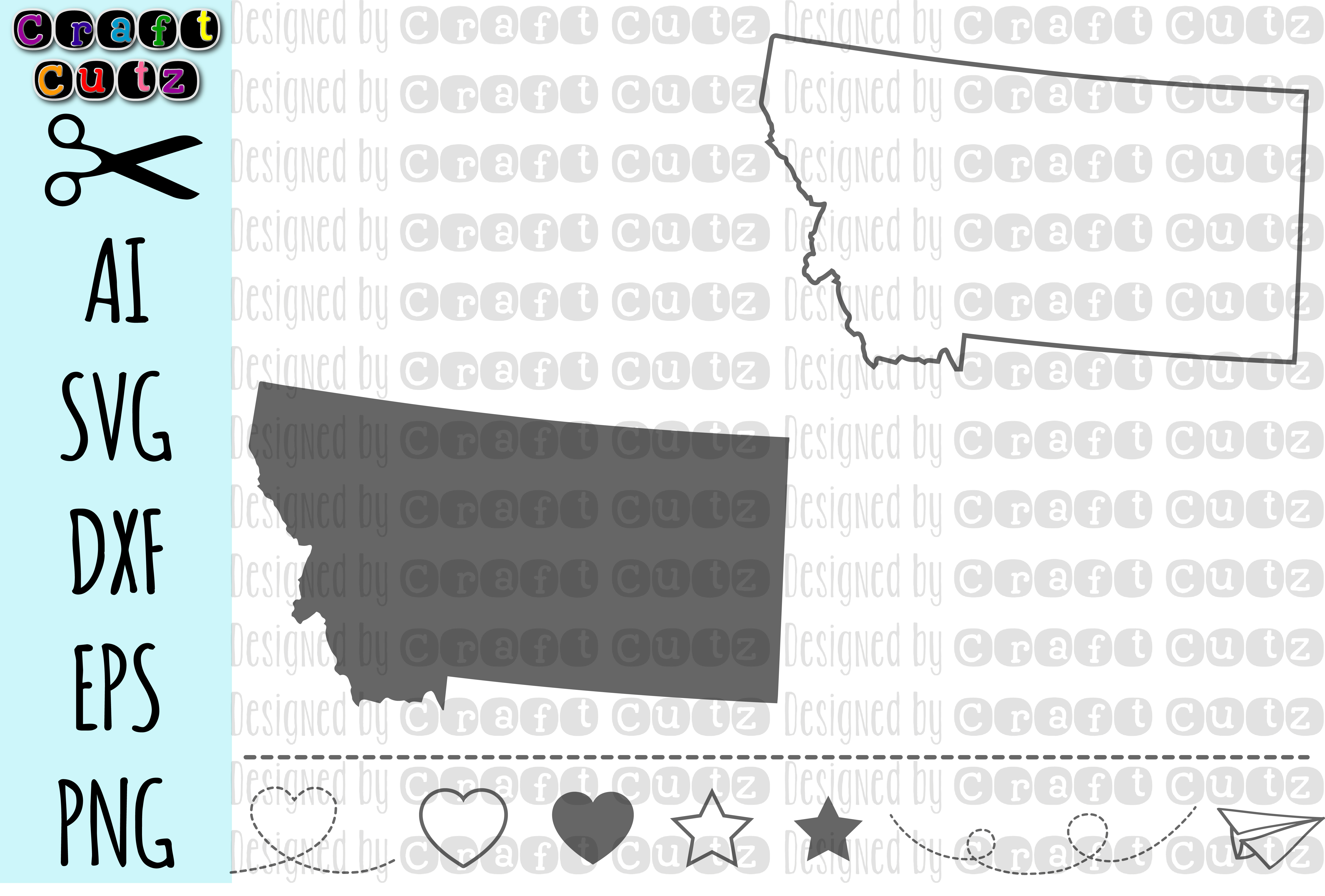 MONTANA svg, State svg Files, Montana Vector, United States svg, State ...