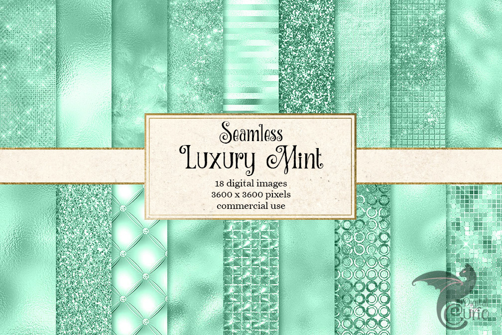 Luxury Mint Textures