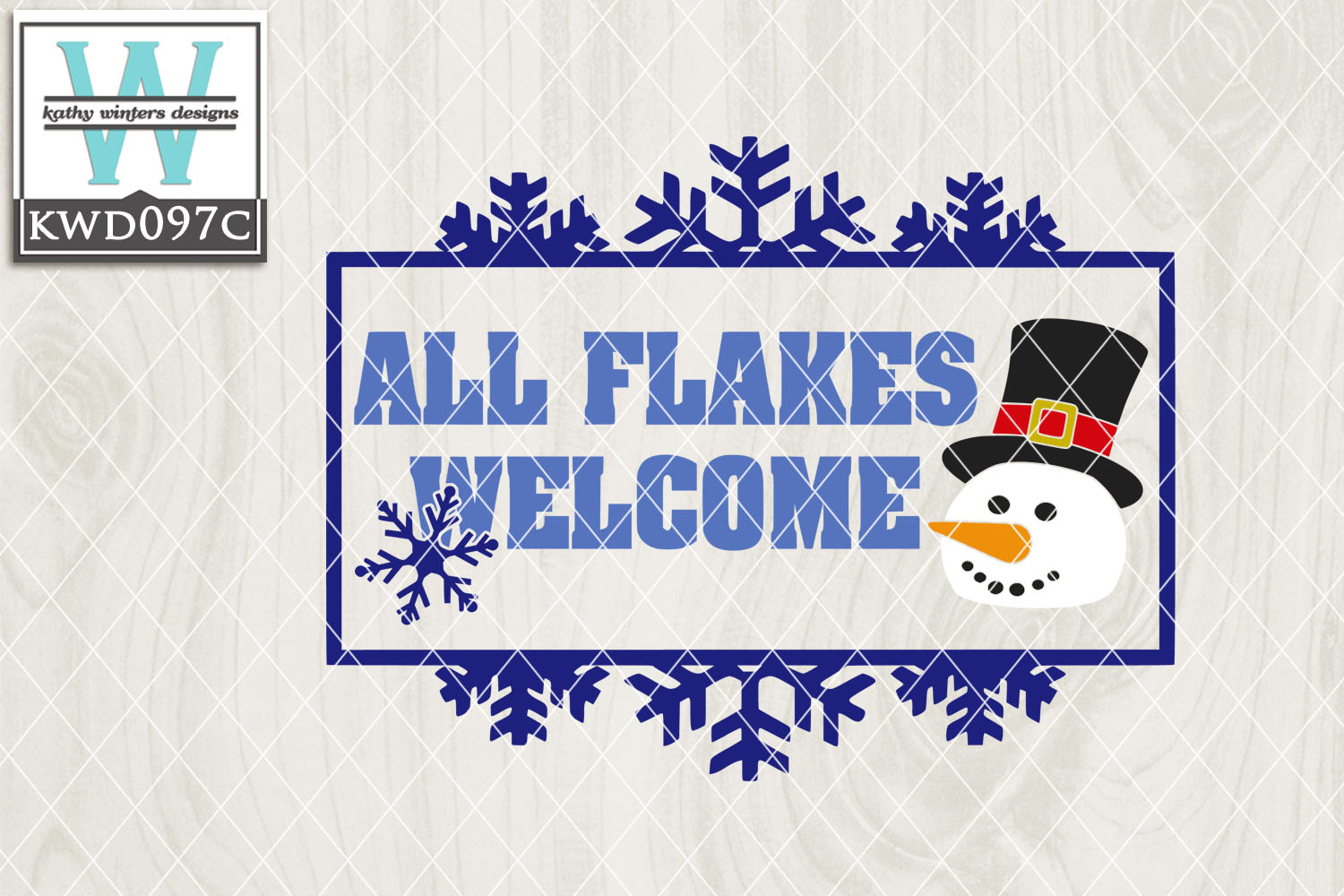 Winter SVG - All Flakes Welcome