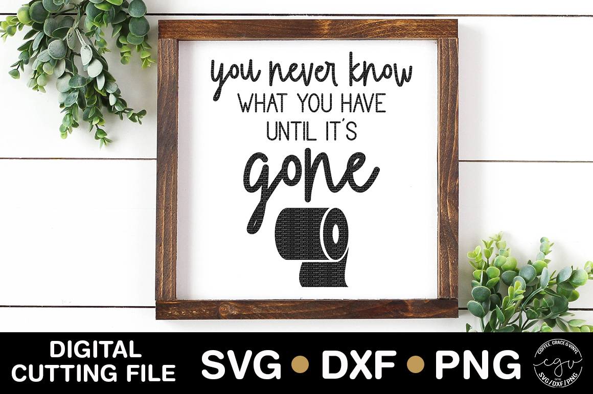 You Never Know What You Have Until It's Gone (120326) | SVGs | Design ...
