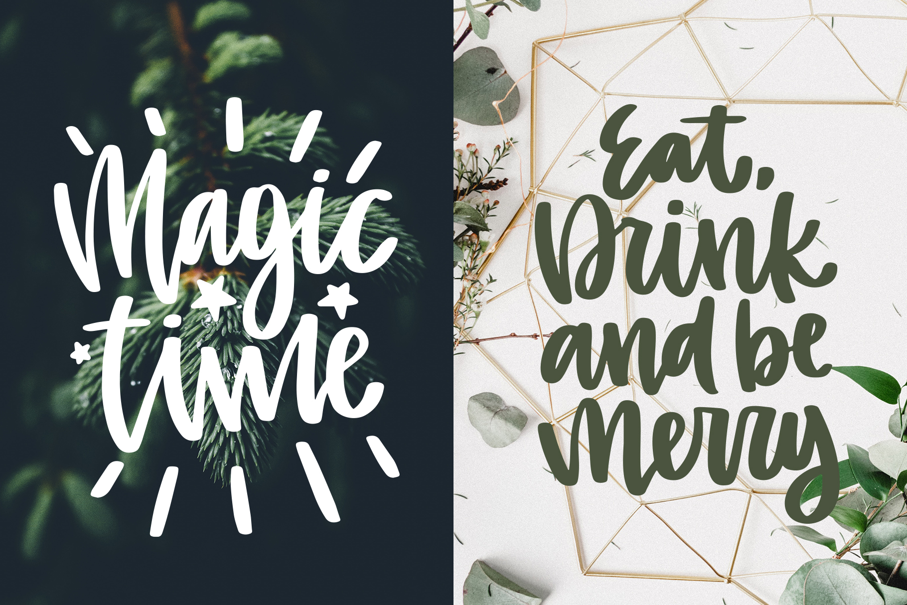 100 Christmas Quotes - Overlays Set (353880) | Illustrations | Design ...