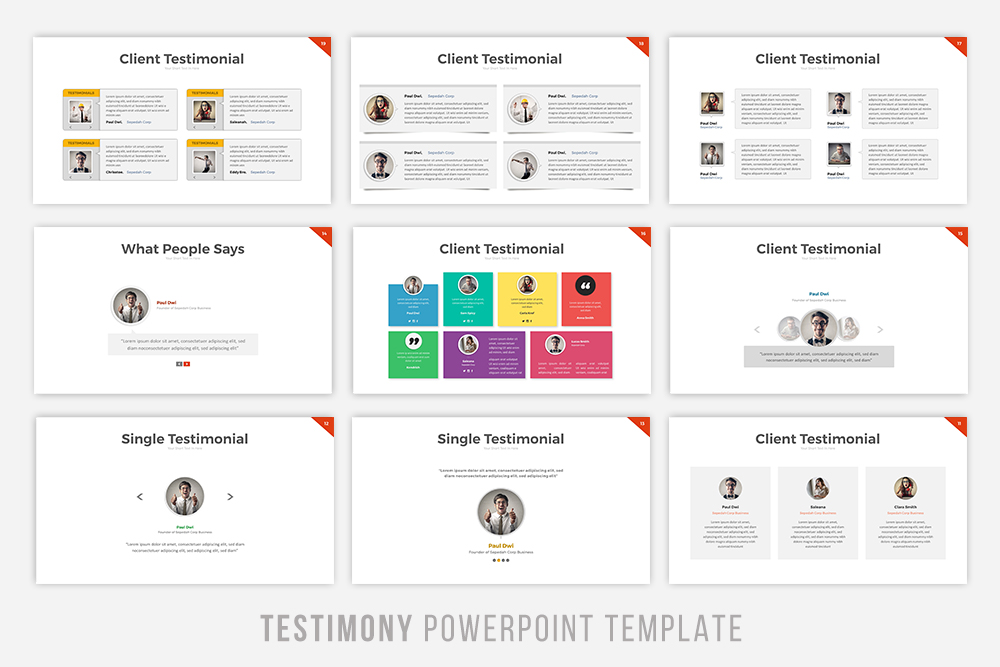 Testimony Powerpoint Template (27750) | Presentation Templates | Design ...