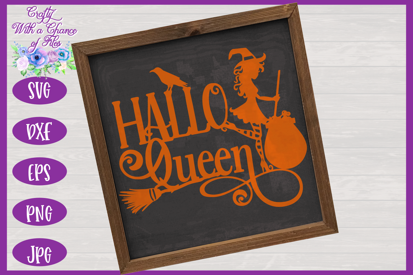 Halloween SVG | Witch SVG | HalloQueen SVG | Witch Laser Cut