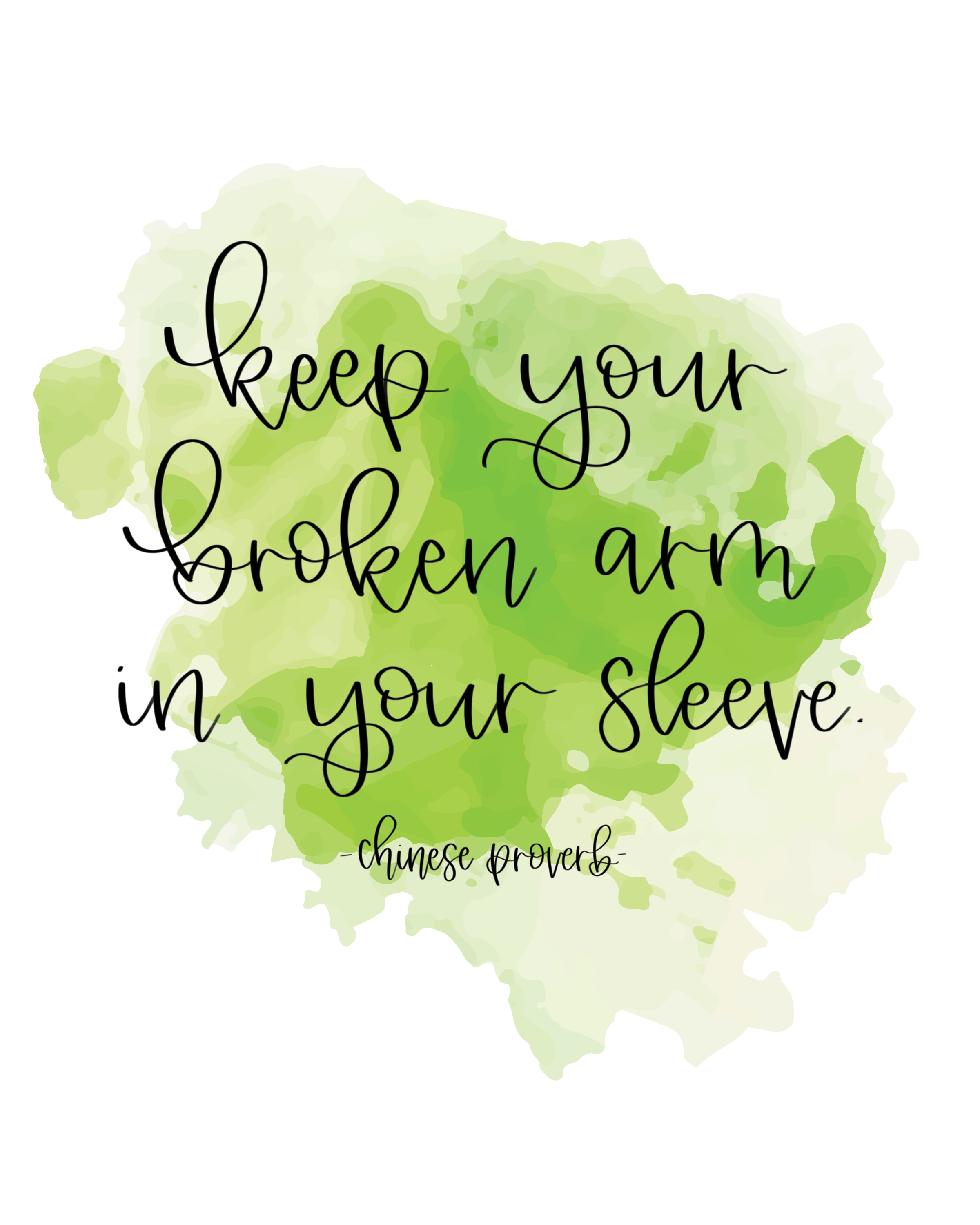 Chinese Proverbs Collection 1