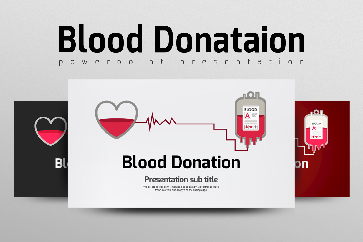 Blood Donation PPT 7690 Presentation Templates Design Bundles