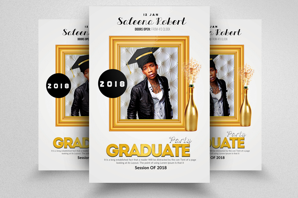 Graduation Party Flyer/Poster