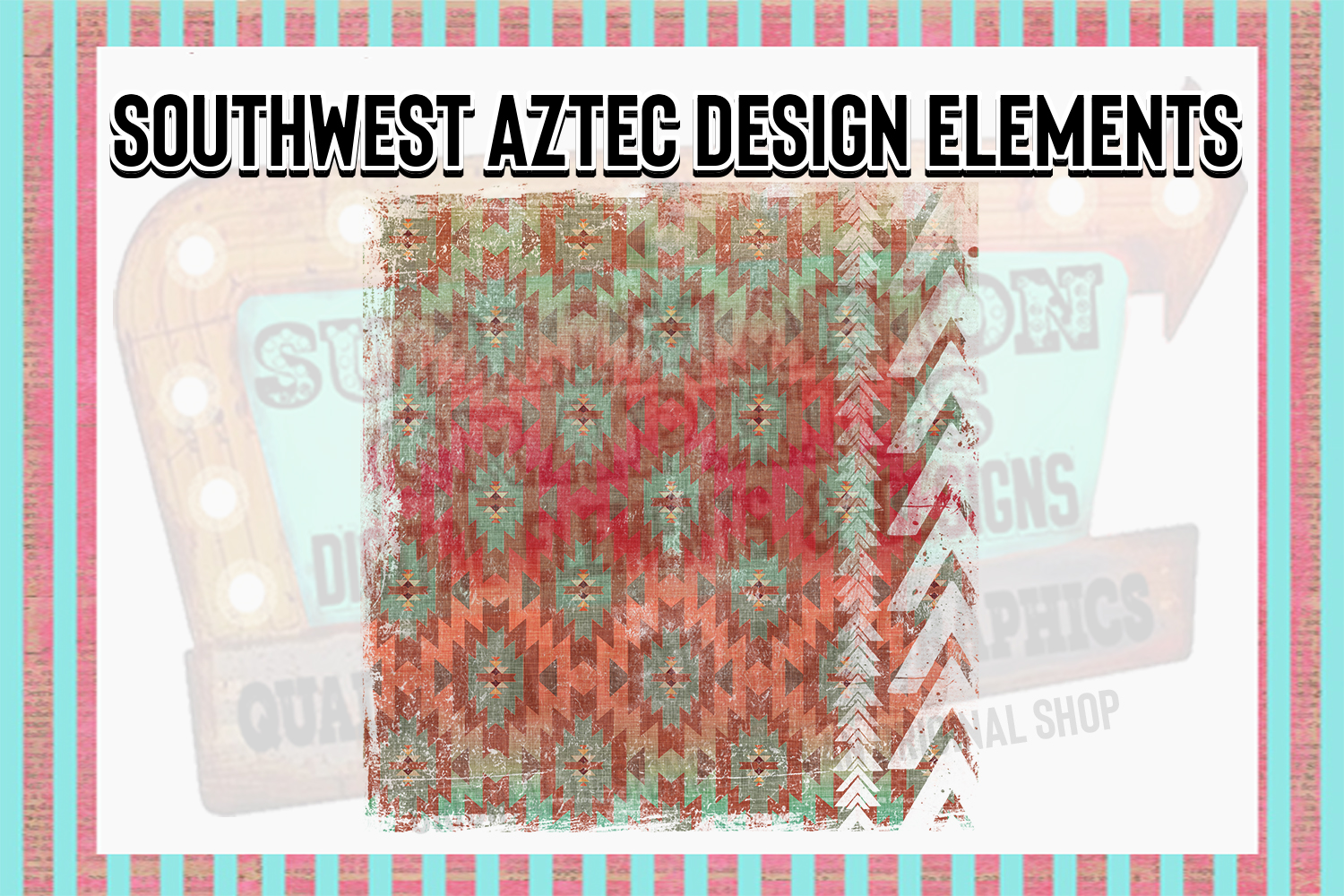 Southwest Elements Sublimation Digital Download
