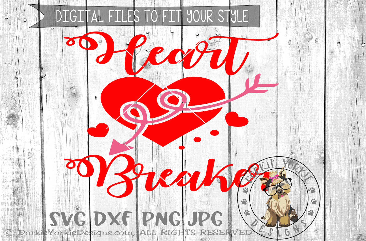 Heart Breaker Valentine - SVG cut file (50033) | SVGs | Design Bundles