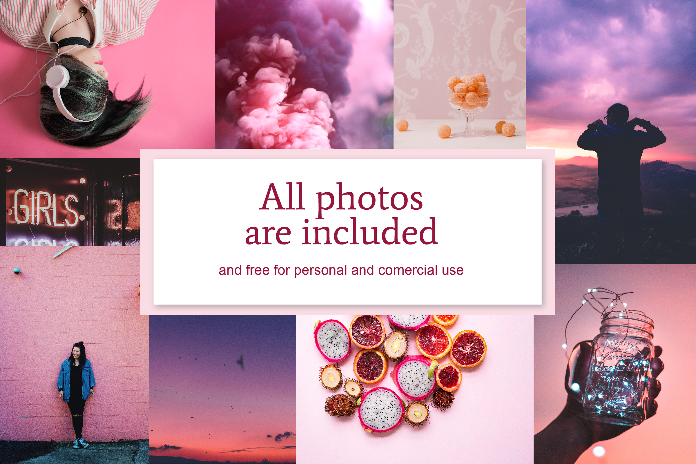 PINK | Social Media Templates Pack