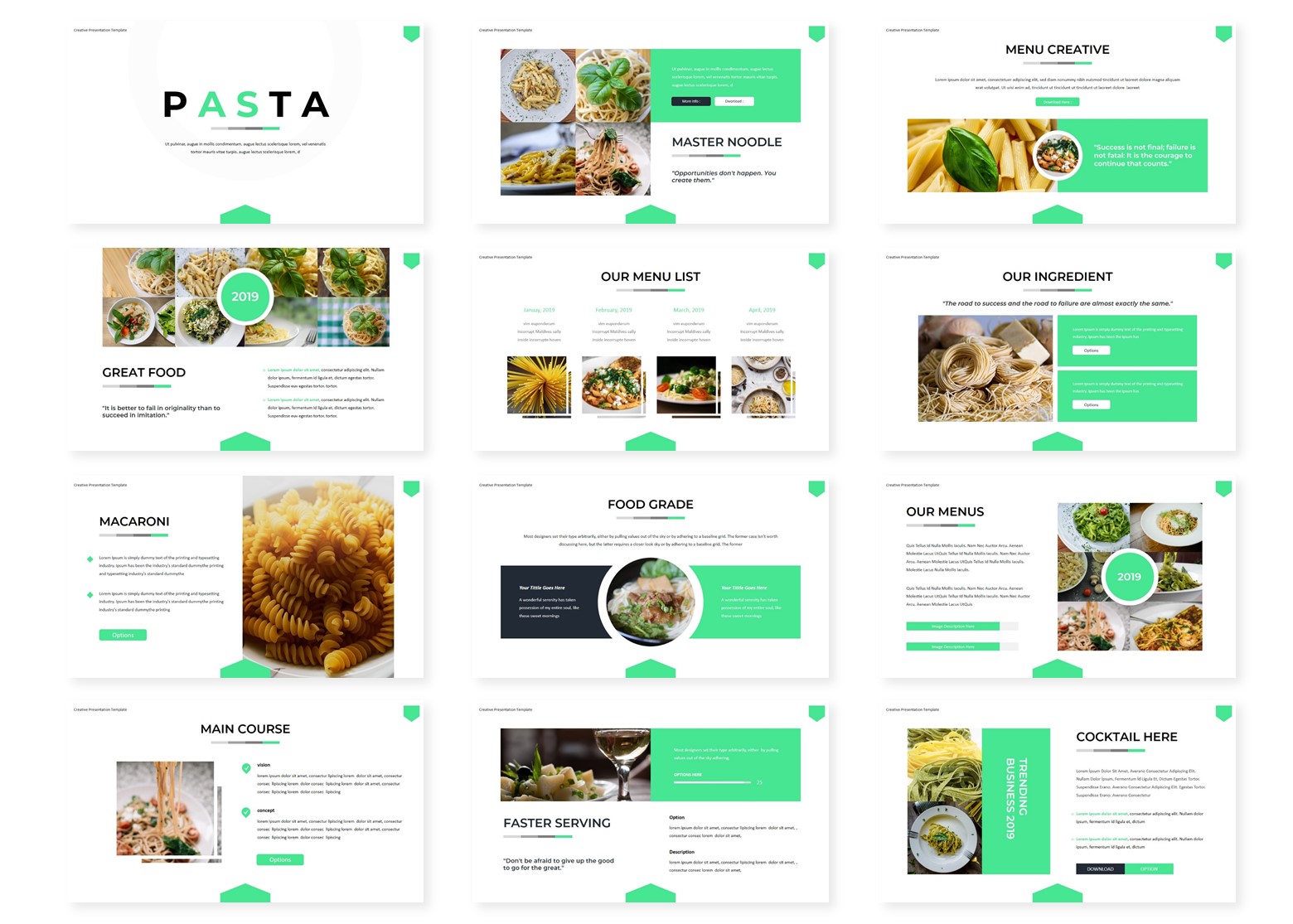 Pasta - Powerpoint Template