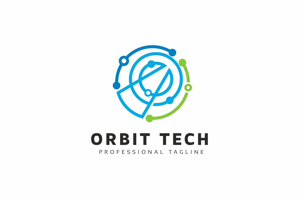 Orbit Tech Logo (531772) | Logos | Design Bundles
