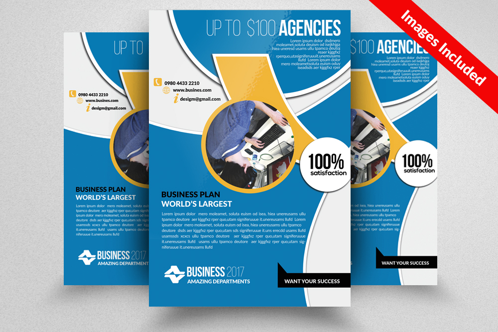 Investment Management Flyer (57185) | Flyers | Design Bundles