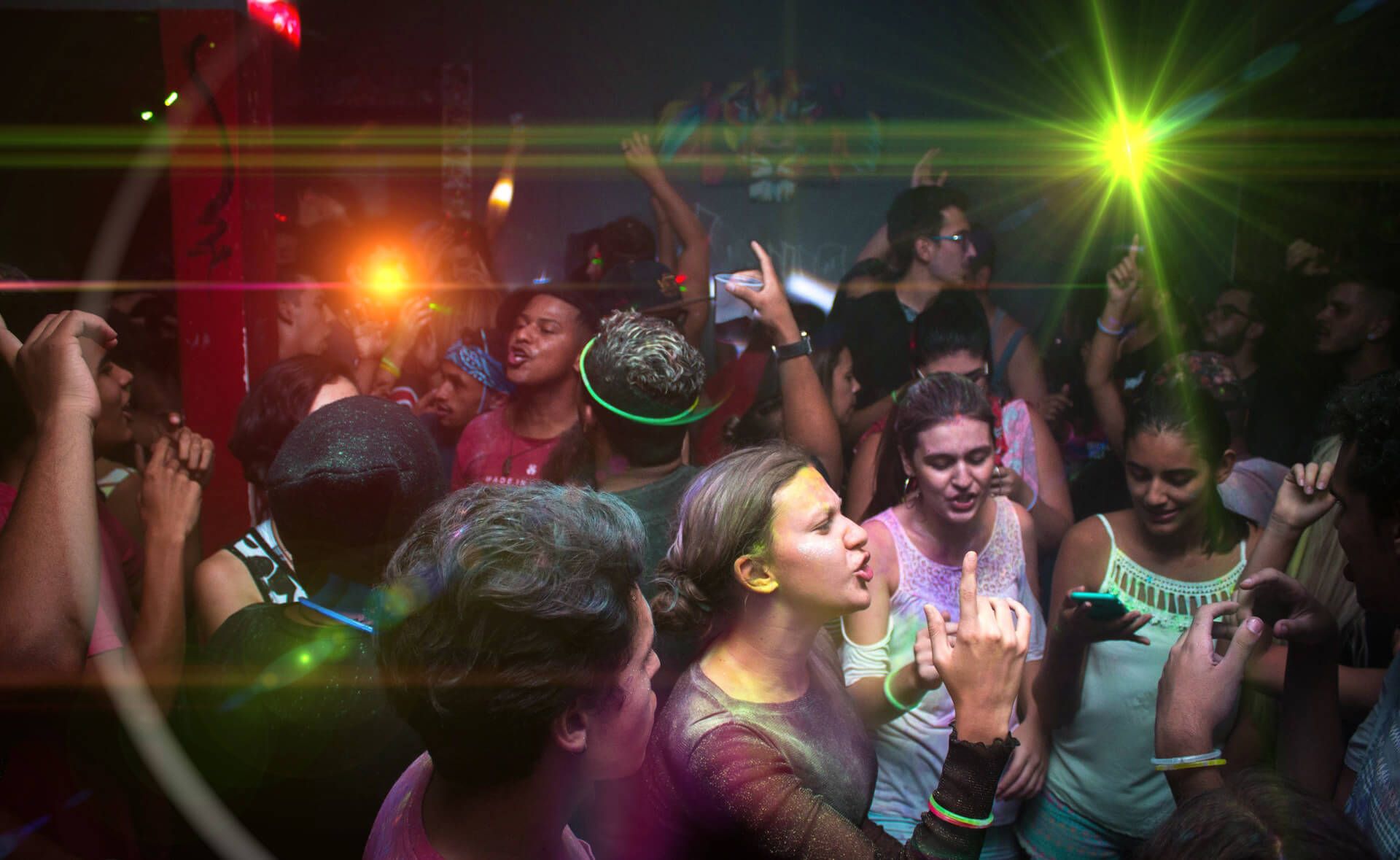 Neo Party Nights lights light leak lens flare Ps Overlays (181416 ...