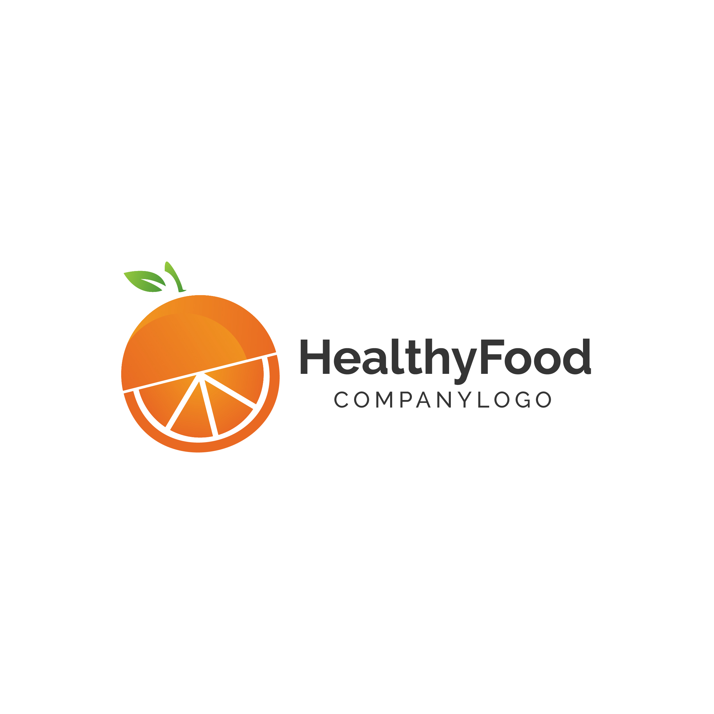 Healthy Food Logo (292581) | Logos | Design Bundles