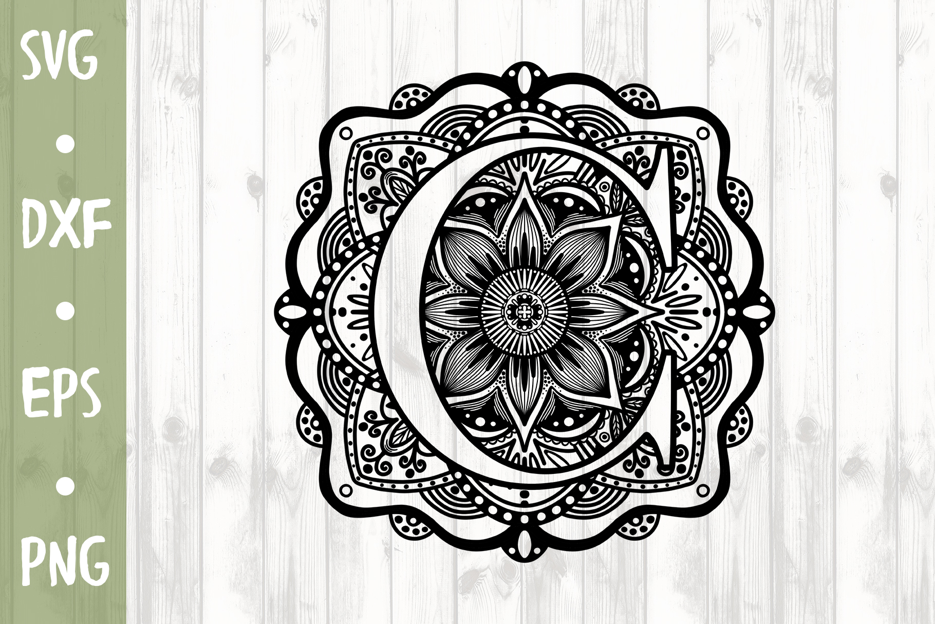 LETTER C SVG CUT FILE