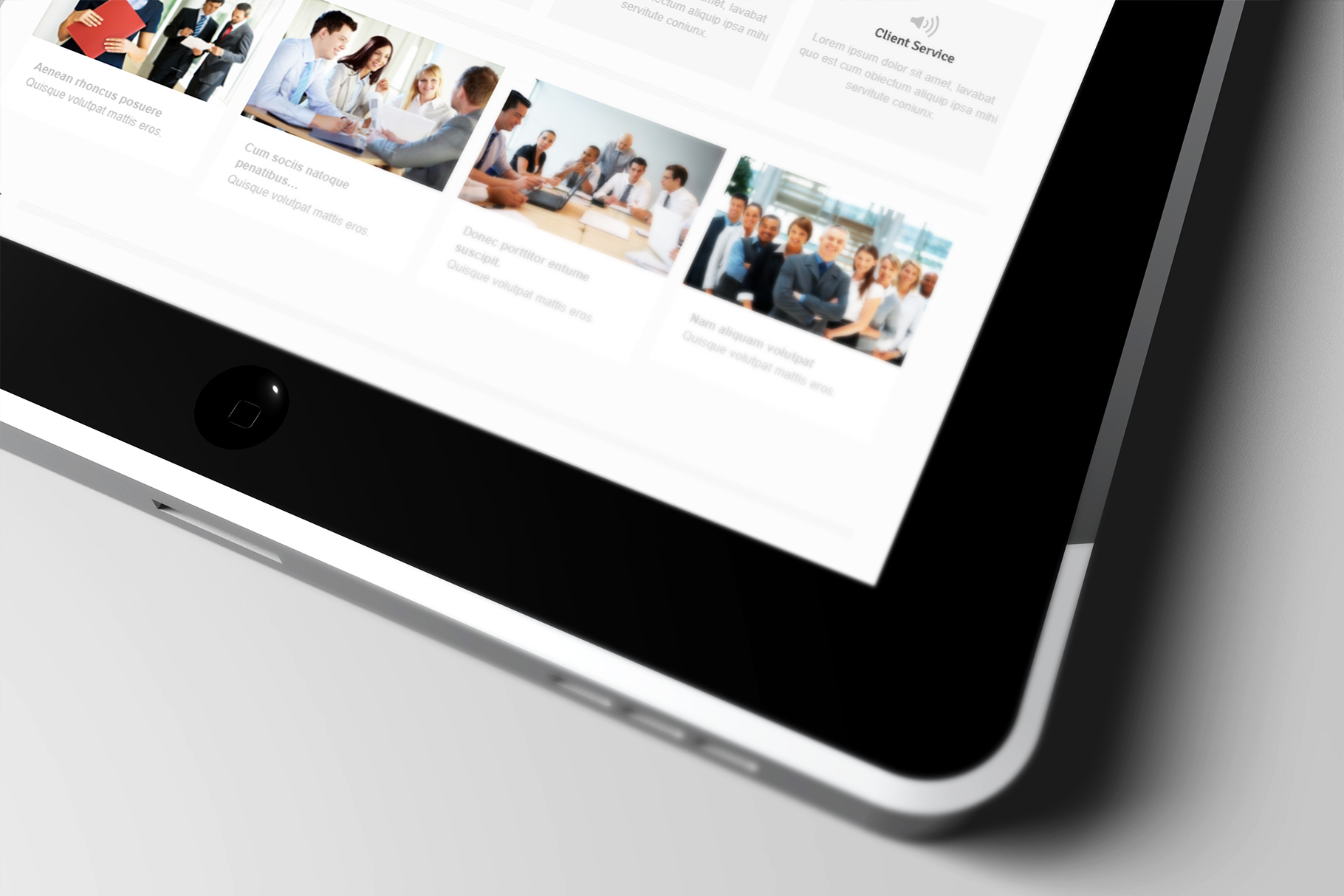 3D Tablet Mockup Template (323127) | Mock Ups | Design Bundles