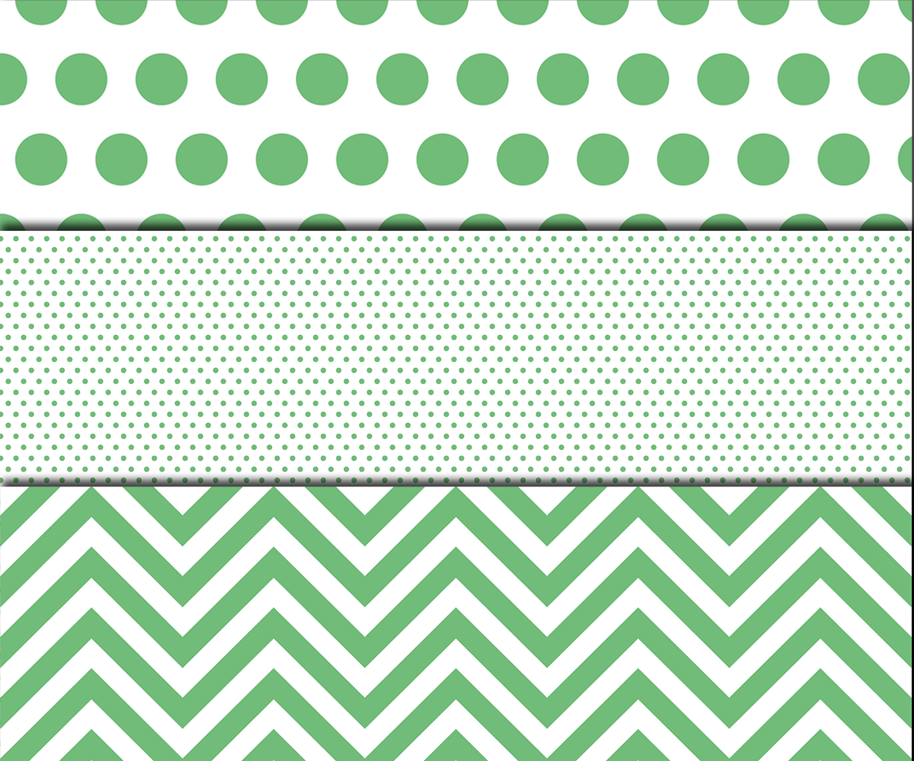 Green Polka Dot digital paper (30825) | Backgrounds | Design Bundles