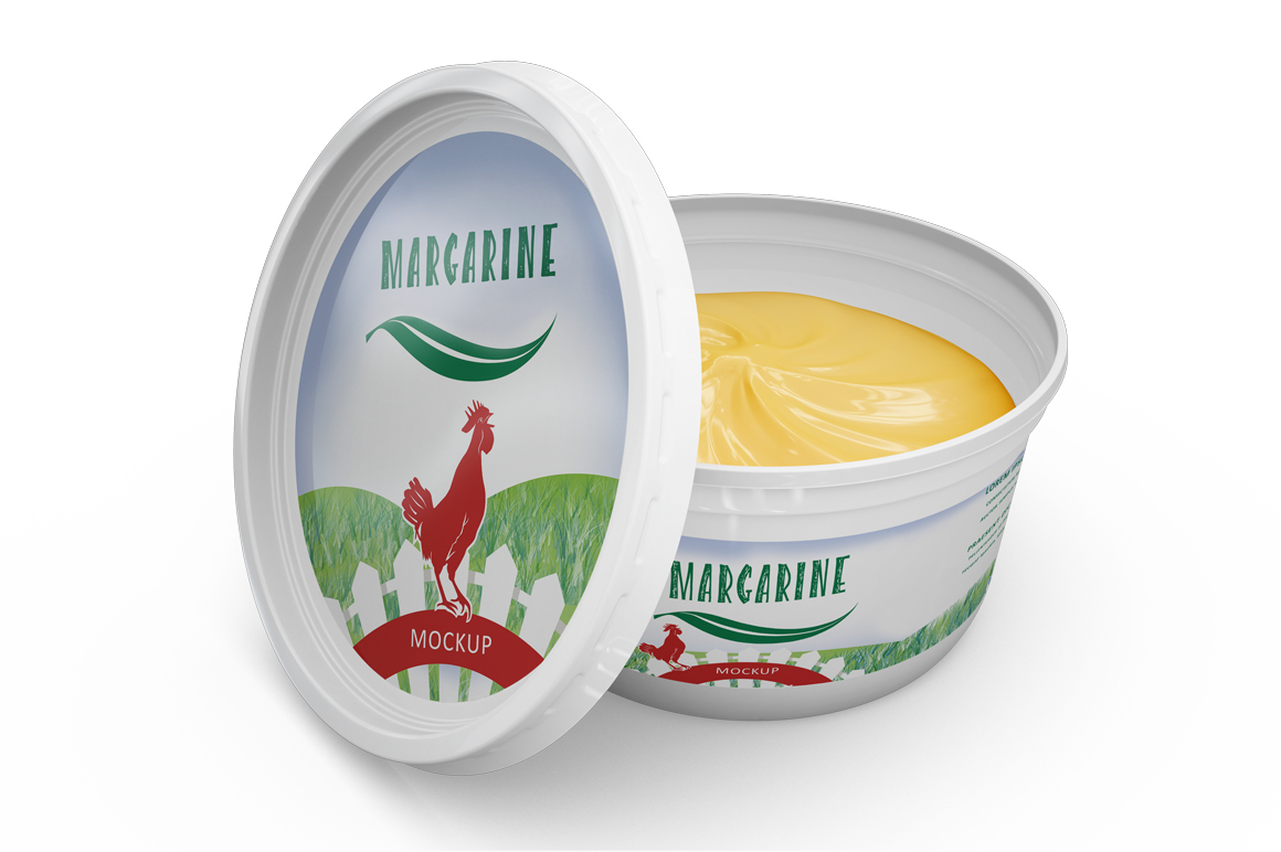 Margarine Box (48034) | Mock Ups | Design Bundles