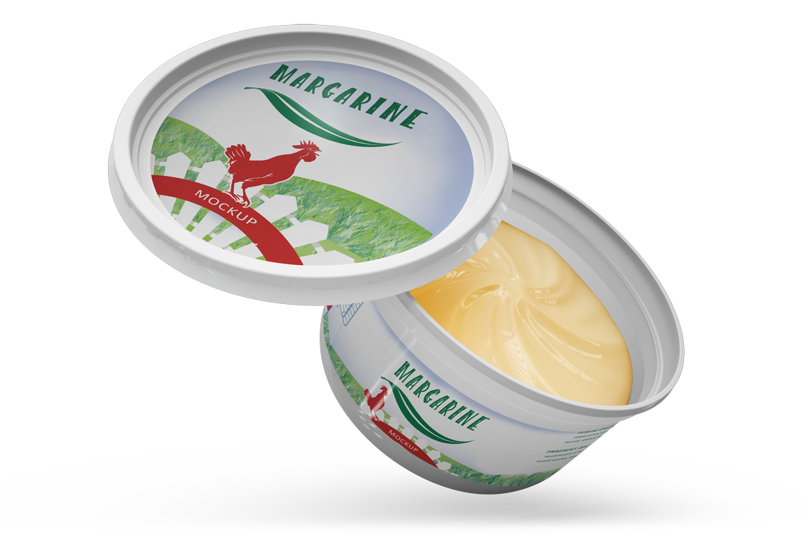 Margarine Box (48034) | Mock Ups | Design Bundles