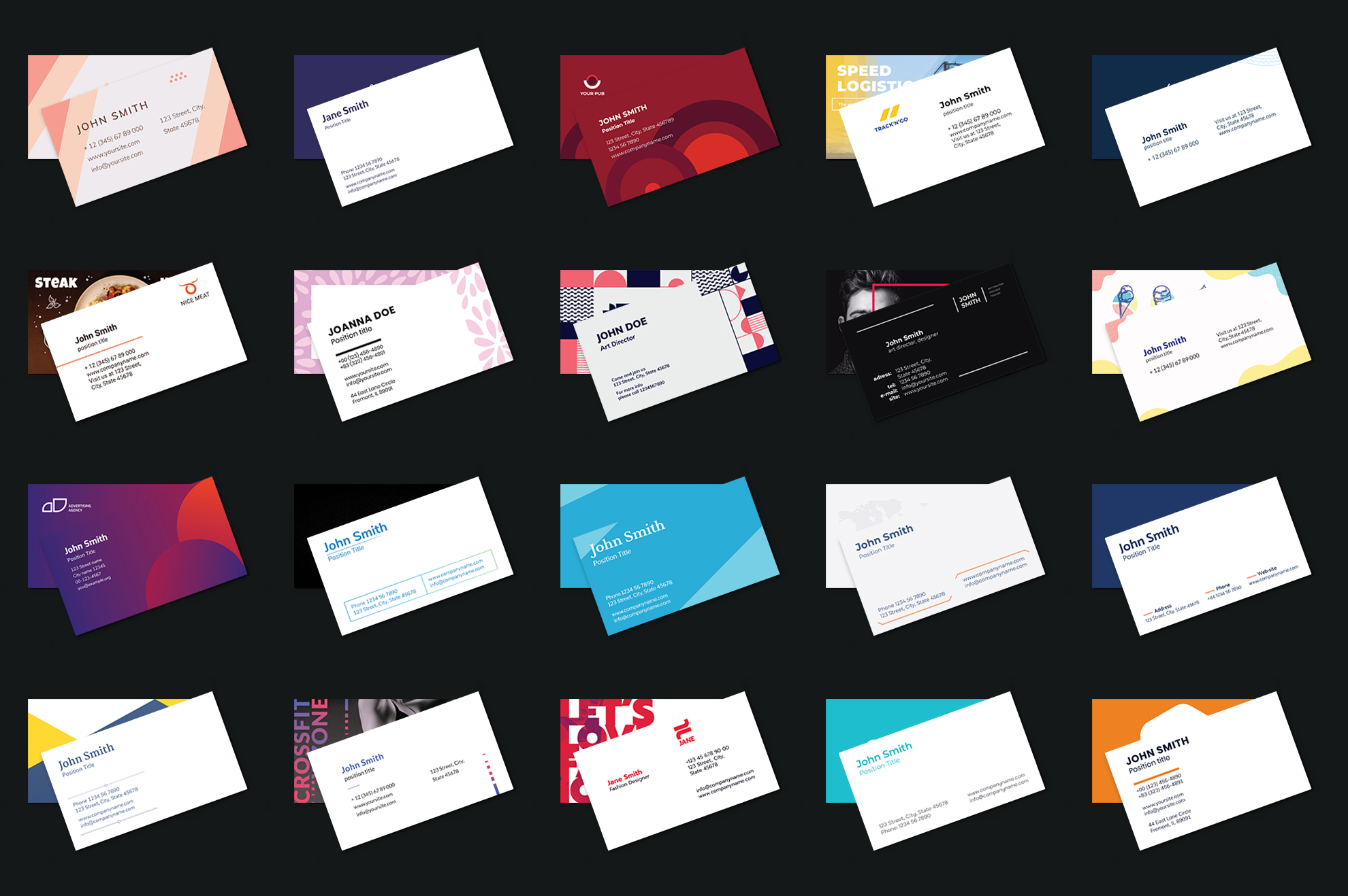 Business Card Templates Bundle SALE