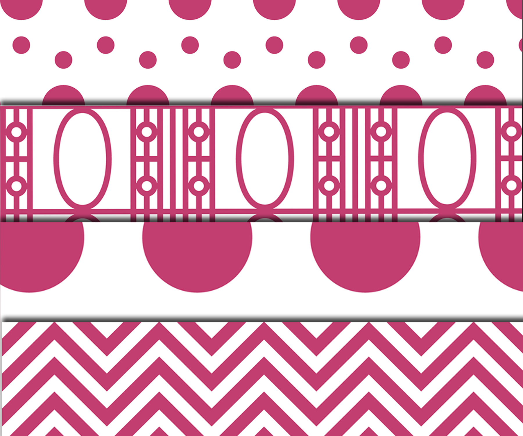 Pink Polka Dot digital paper (30819) | Backgrounds | Design Bundles