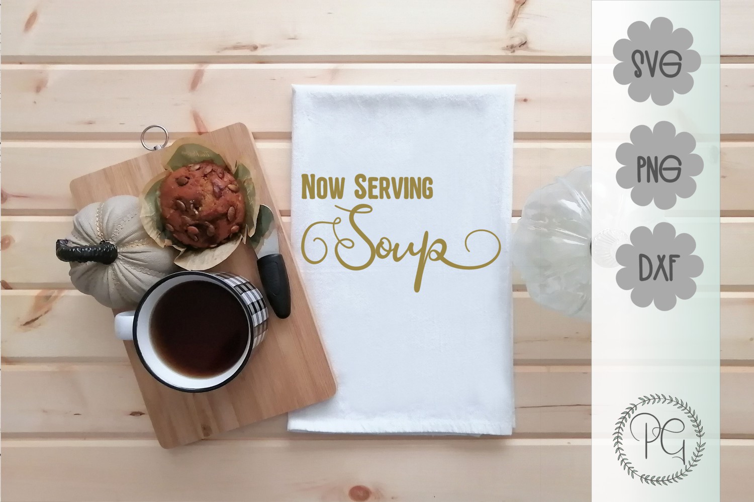 Now Serving Soup (360657) | SVGs | Design Bundles