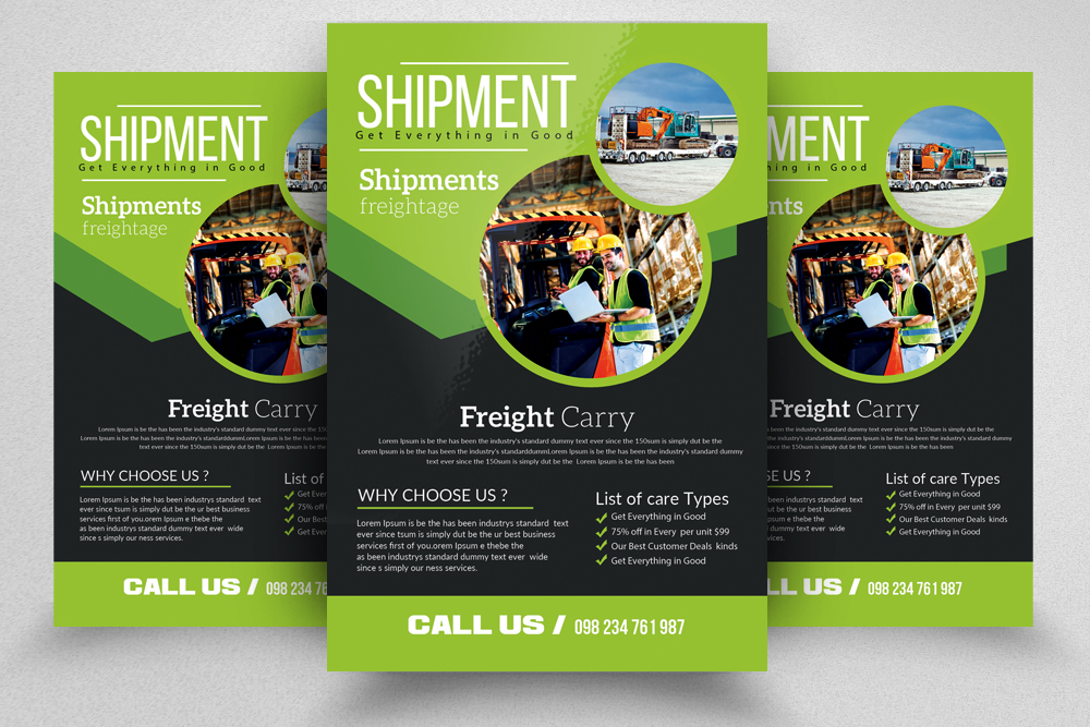 Logistic Freight Services Flyer
