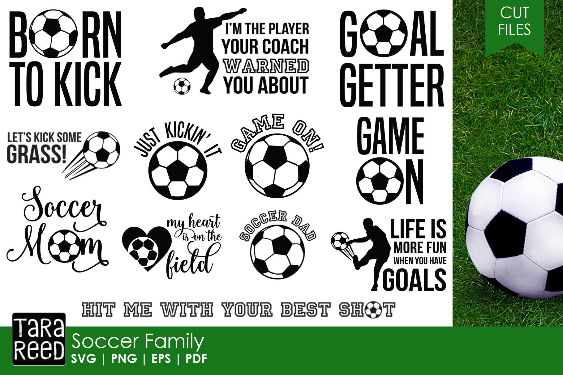 Soccer Family - Soccer SVG and Cut Files for Crafters
