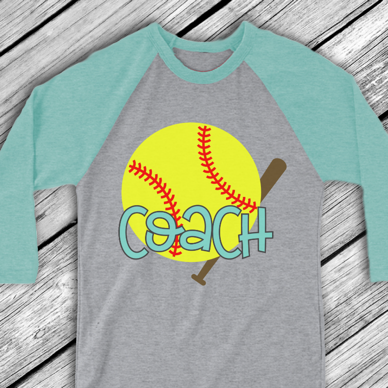 Softball Coach SVG (68134) | SVGs | Design Bundles