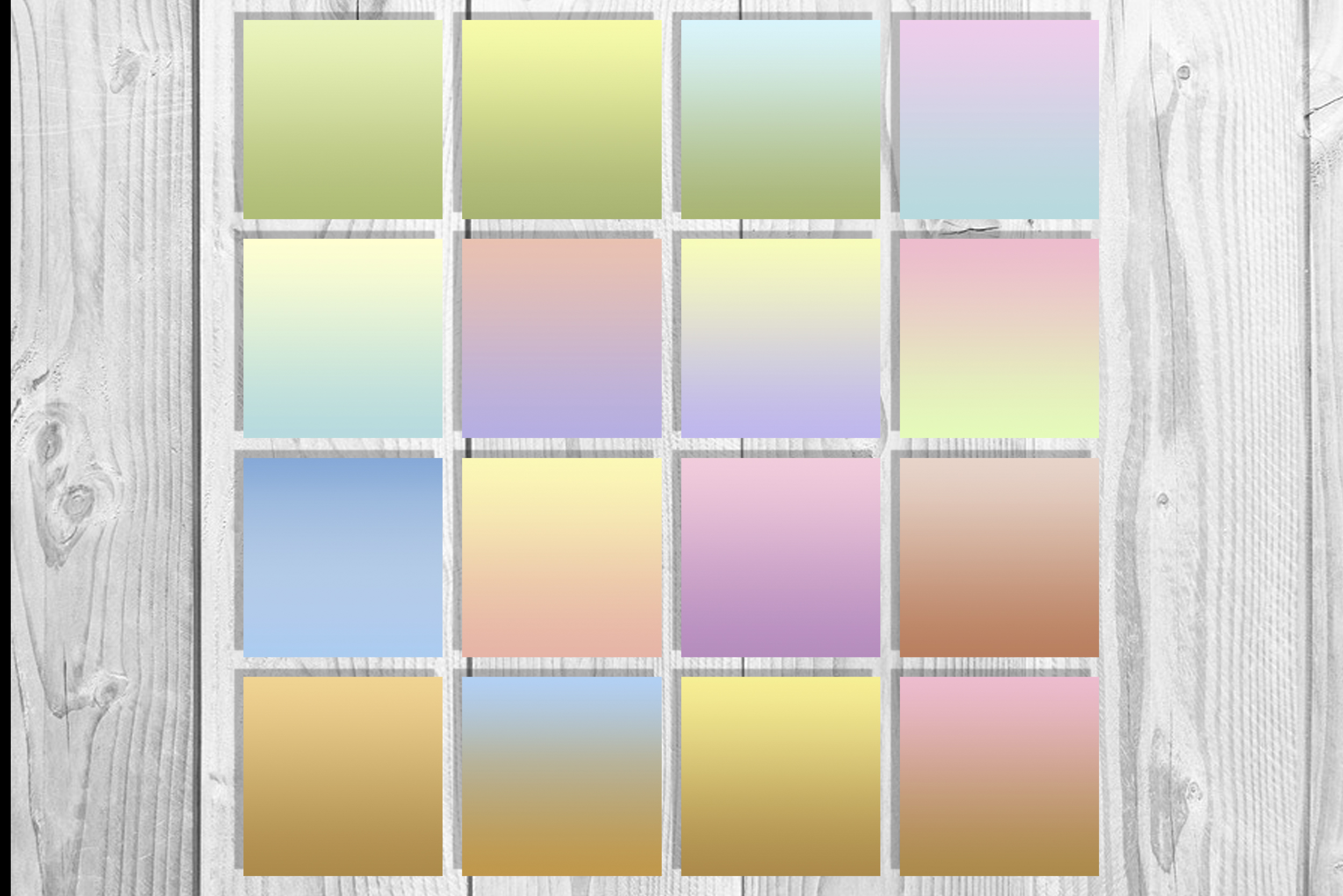 16 Pastel ombre digital paper pack Gradient background (266702 ...
