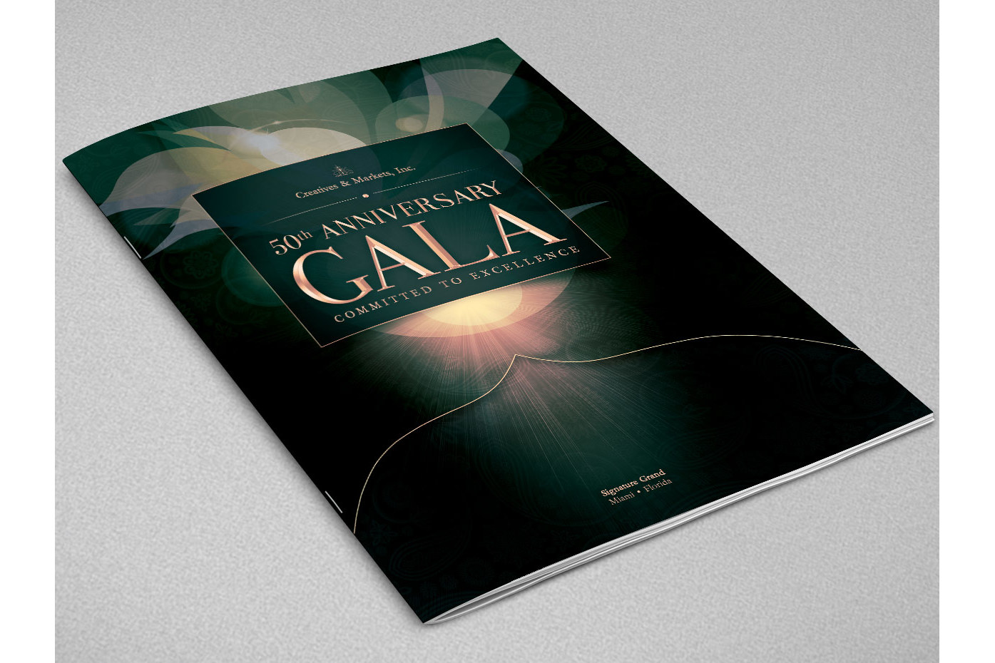 Anniversary Gala Magazine Cover (4281) | Magazines | Design Bundles