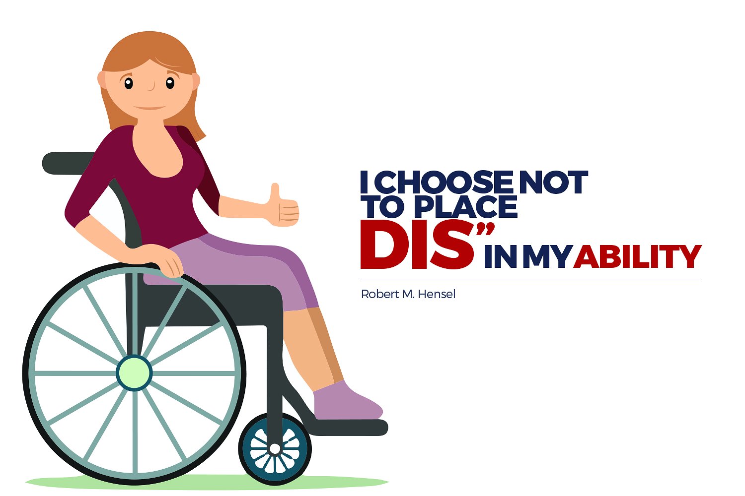 Women with Disability SVG (89849) | Illustrations | Design Bundles