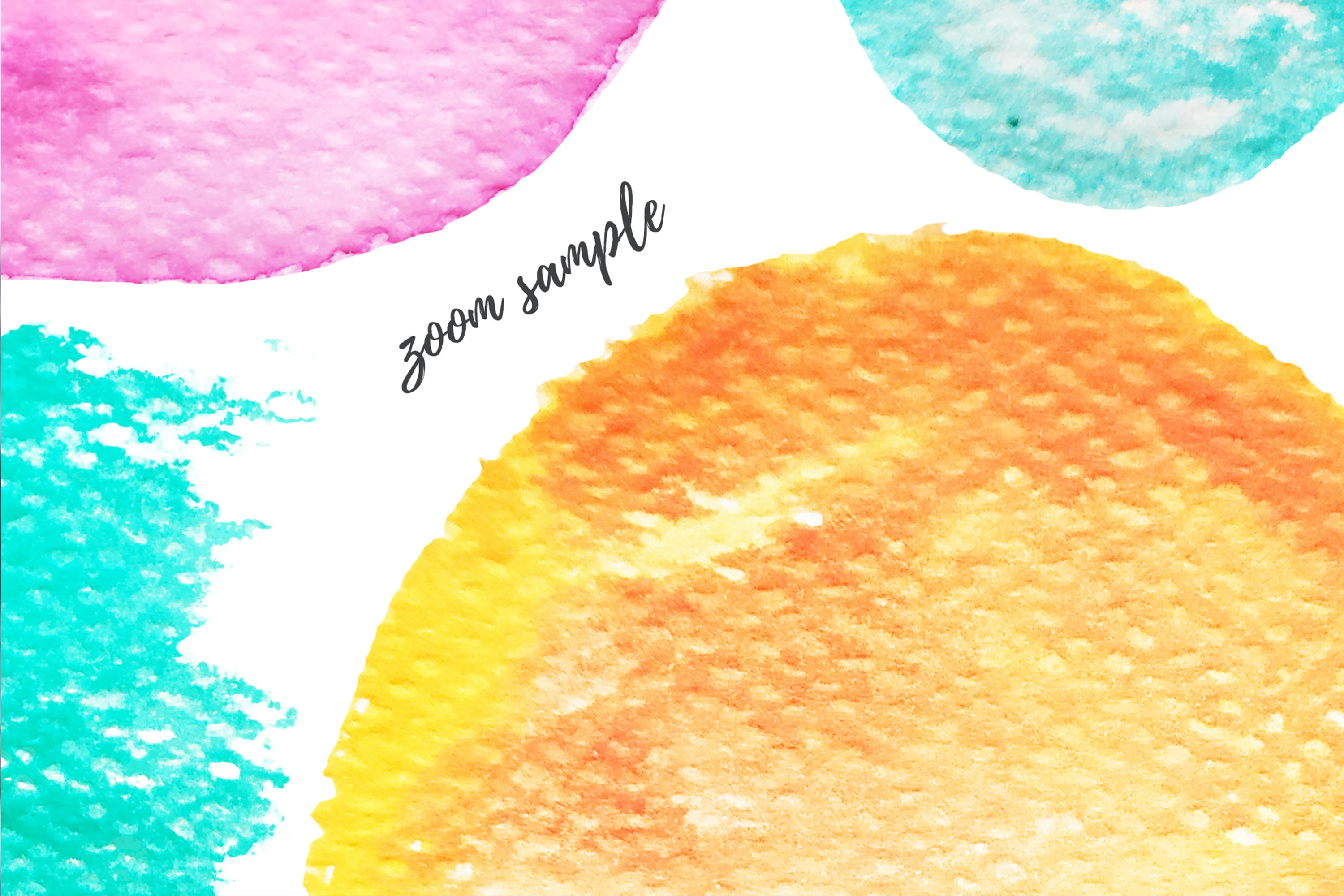 Watercolor Splotches