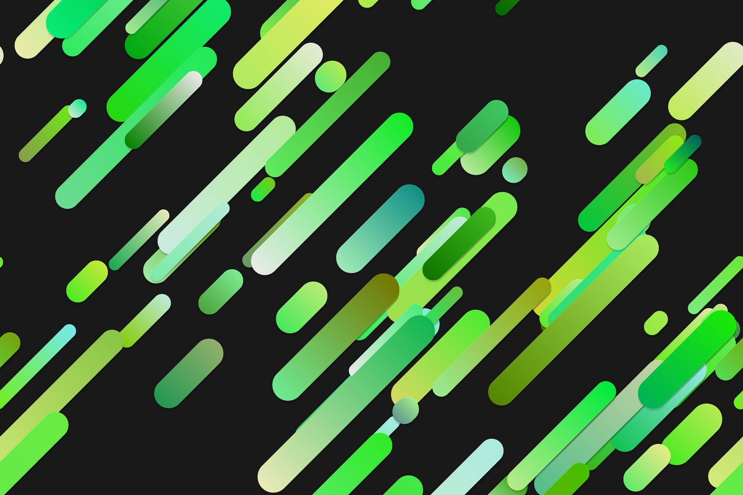 10 Seamless Gradient Stripe Patterns - AI, EPS, JPG 5000x500