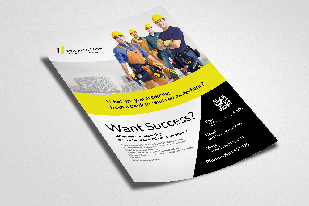 Logistics & Warehousing Flyer Templates