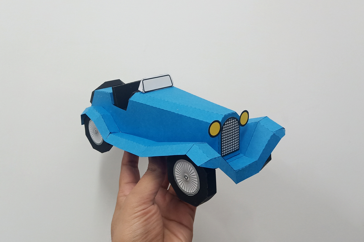 DIY Vintage Car - 3d papercraft