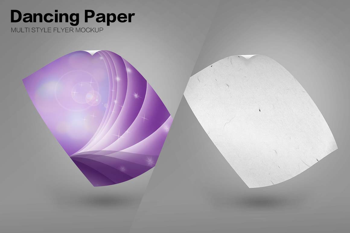Dancing Paper (50260) | Mock Ups | Design Bundles