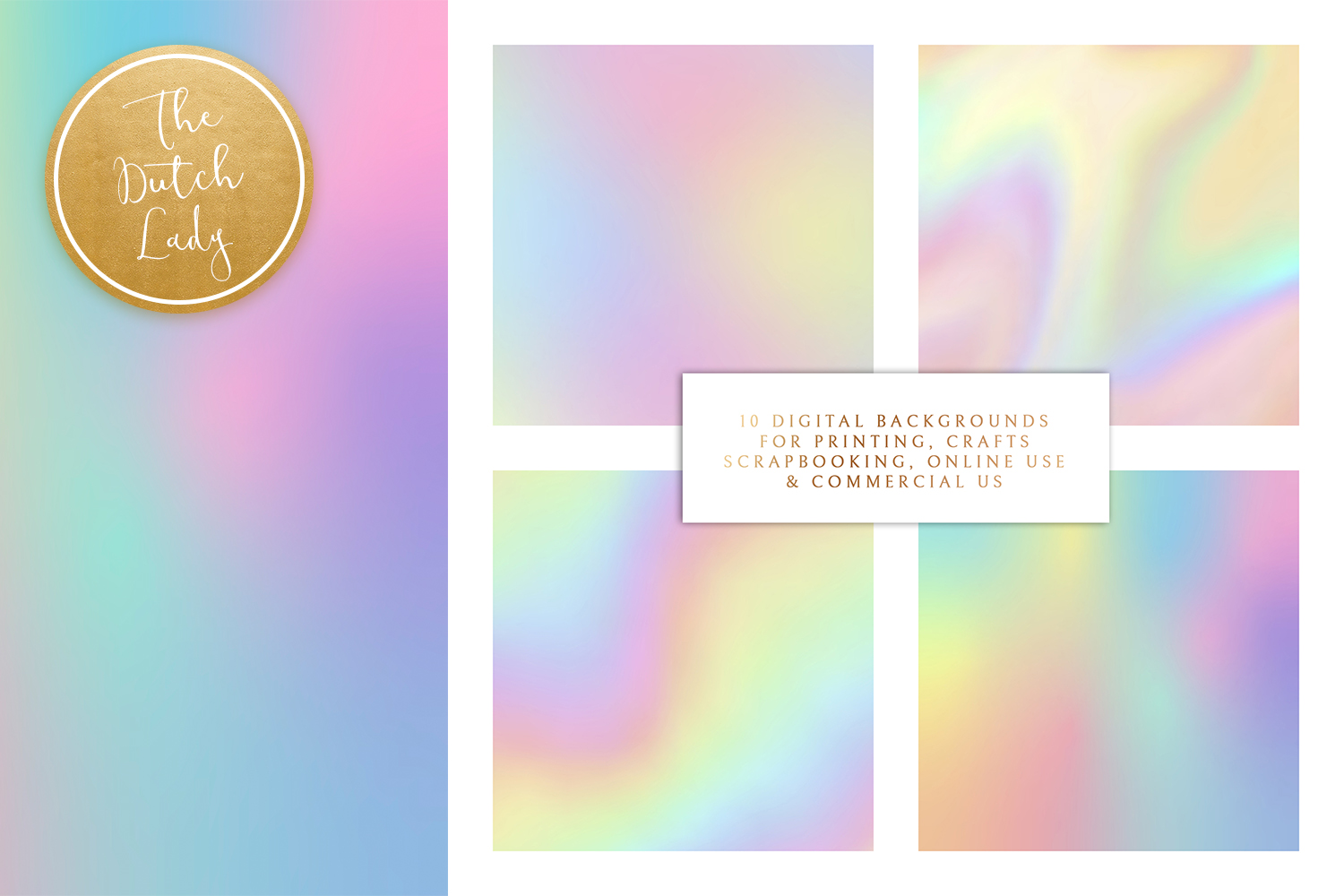 Unicorn Rainbow Gradient Backgrounds & Papers (296217) | Backgrounds ...