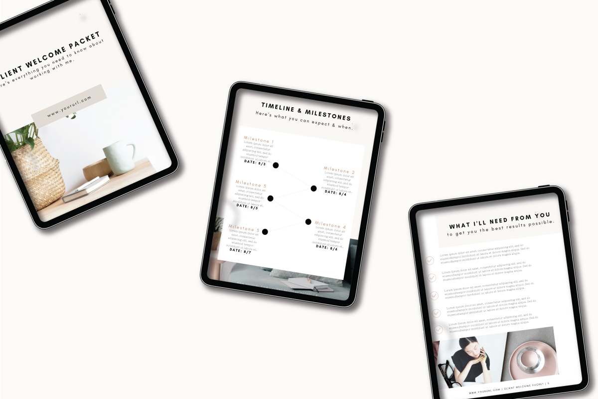 New Client Welcome Packet | Client Onboarding | Welcome Kit (333093 ...