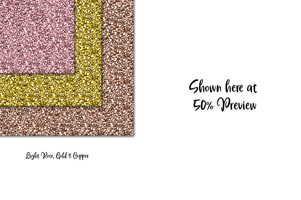 Gold Glitter Digital Paper/Textures (330560) | Backgrounds | Design Bundles